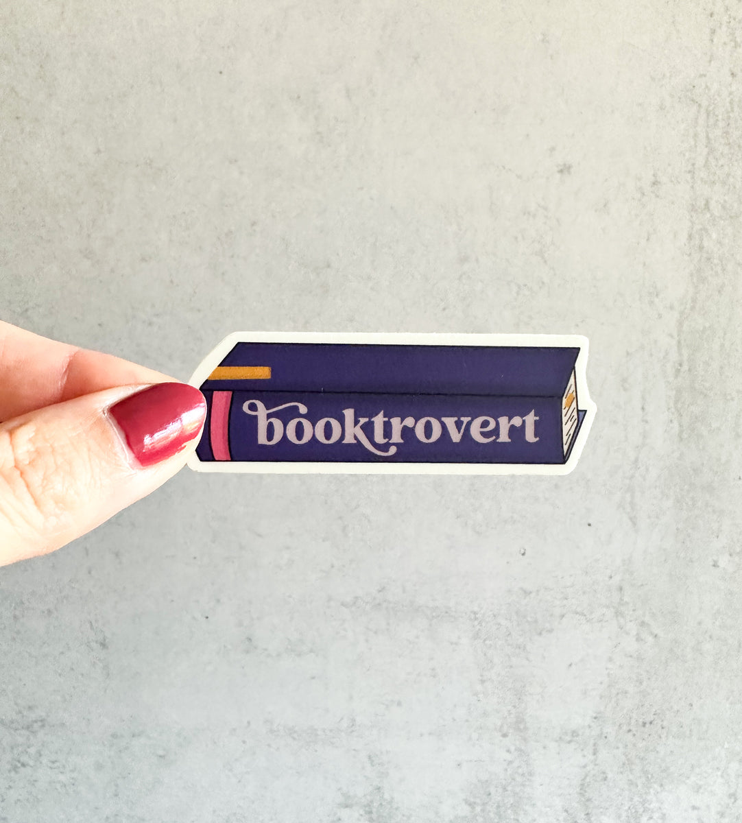 Booktrovert Sticker – The Good Teacher Co.